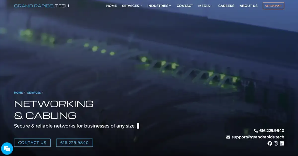 Networks & Cabling | Ethernet, Fiber, Firewalls & Wireless