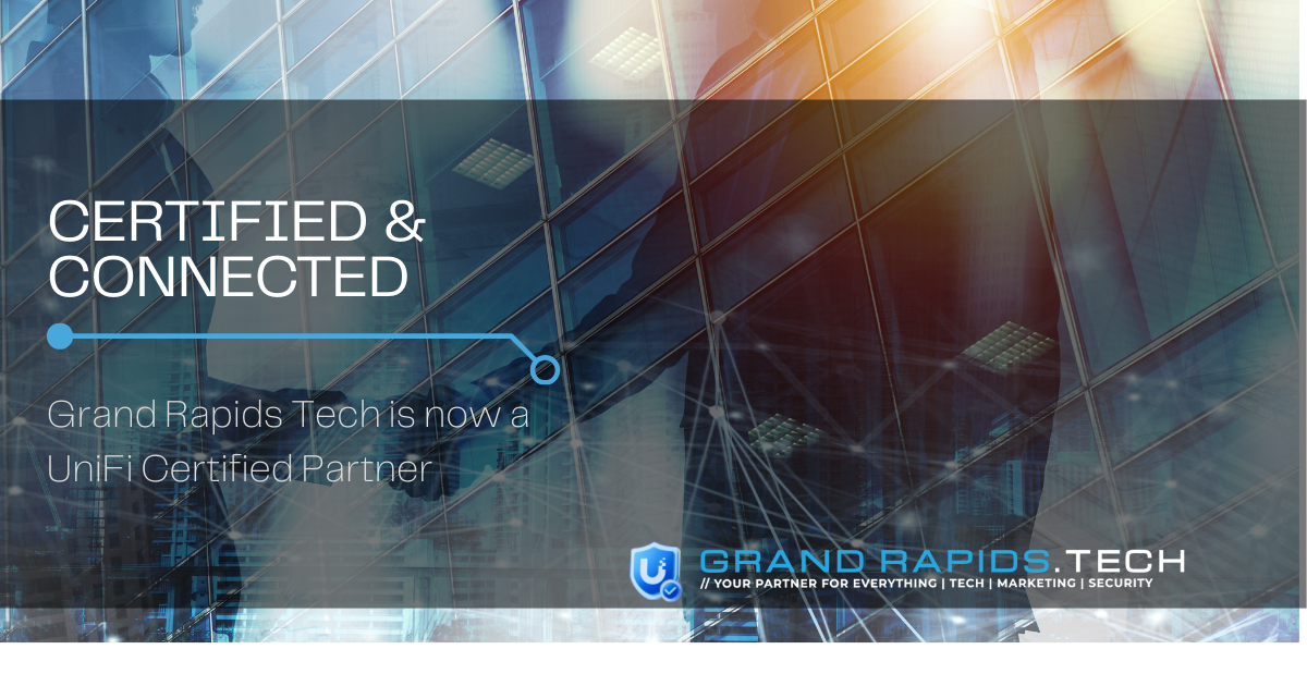 Grand Rapids Tech Earns UniFi Installer & Partner Status