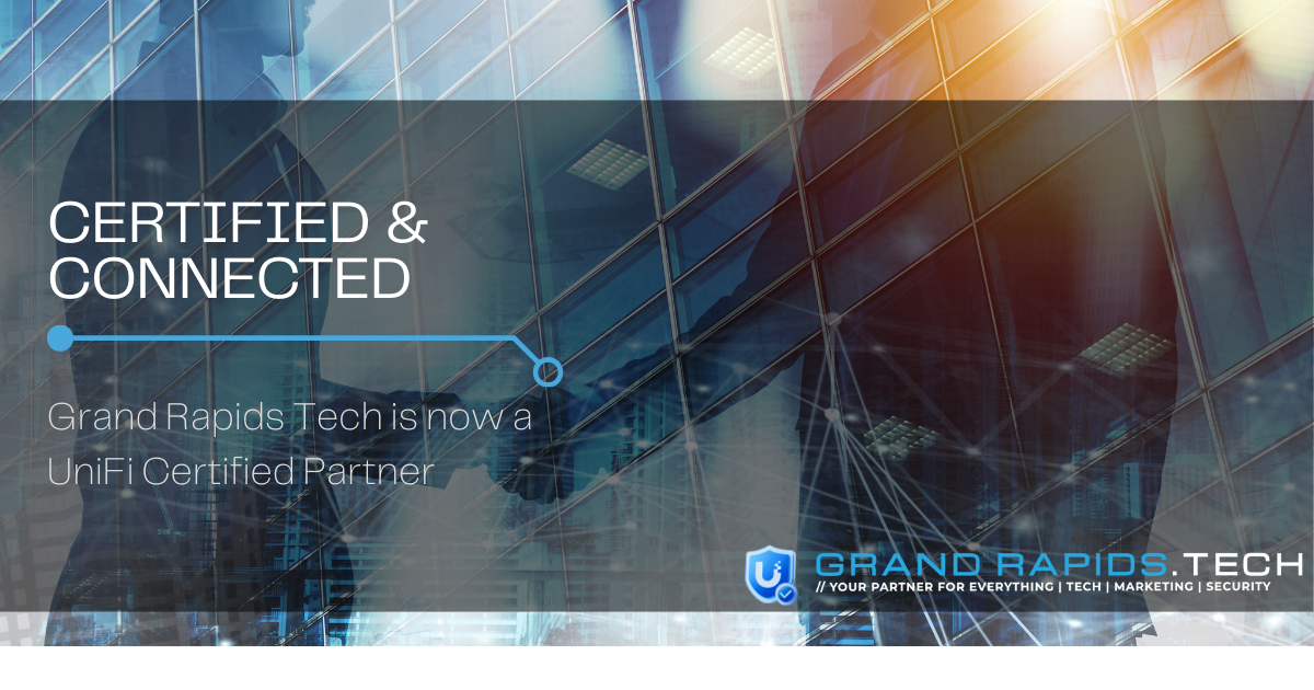 Grand Rapids Tech Earns UniFi Installer & Partner Status